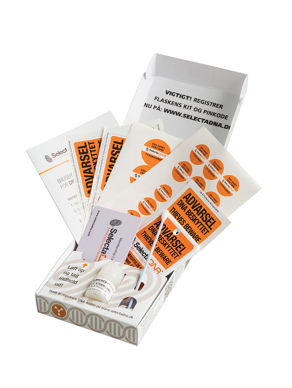 SMV Danmark/tryg tilbud - DNA Mærknings Kit - 0 kr.